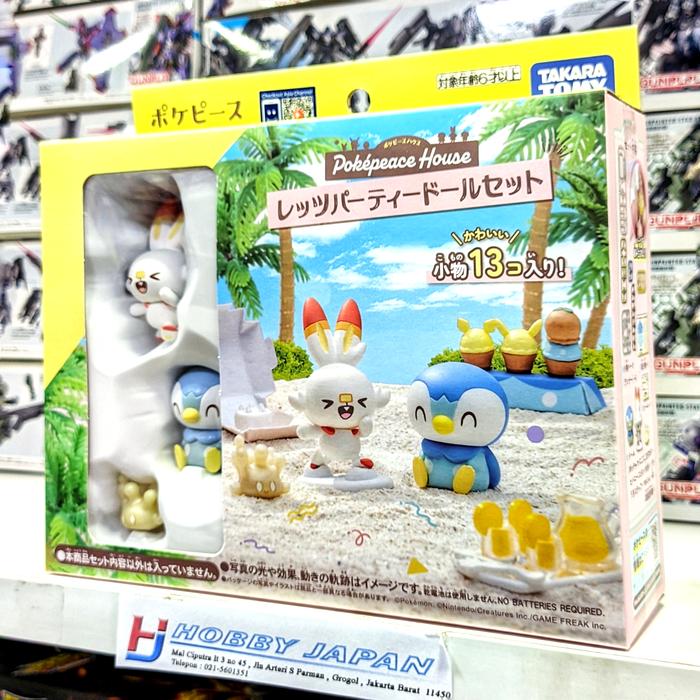 Jual Pokemon Peaceful Place Pokepeace House Let's Party Doll Set ...