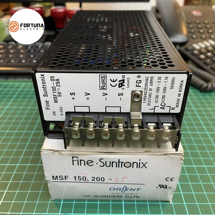 Jual Fine Suntronix MSF-150-05 Output DC5V 29A SMPS Power Supply - Jakarta Barat - Fortuna ...