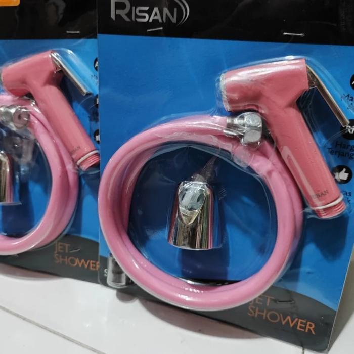 Jual Jet Shower Toilet Bidet Shower Jet Wasser Kloset Warna PINK ...