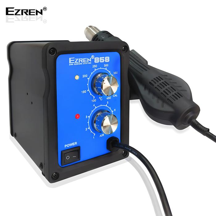 Promo Ezren 858 Blower Uap Rework Station Hot Air Gun 100-480c Repair ...