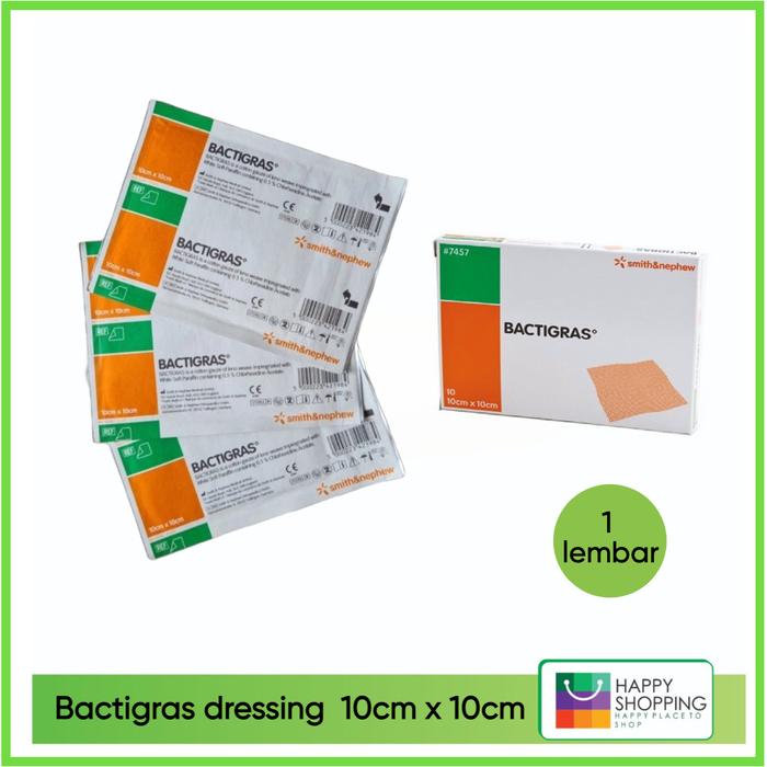 Jual Bactigras 10cmx10cm / Bactigras 10x10 / Kasa Sterile Mencegah ...