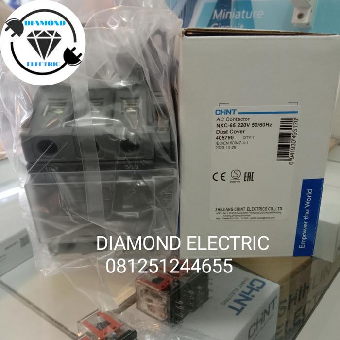 Jual CHINT Kontaktor NXC-65 3P 24V 36V 48V 110V 220V 380V AC Coil / NXC 65 - 400V - Jakarta ...