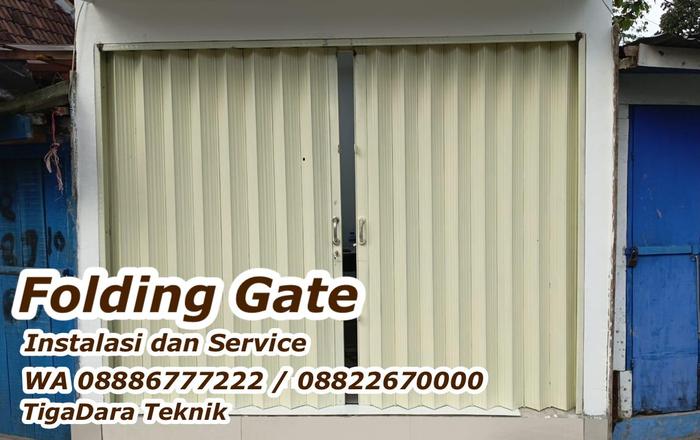 Jual Folding Gate / Pintu geser untuk warung,toko,ruko,gudang,garasi ...