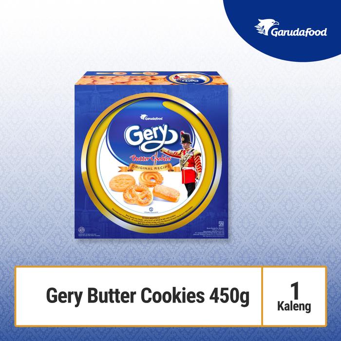 Jual Gery Butter Cookies Biskuit Kaleng Garudafood Tokopedia