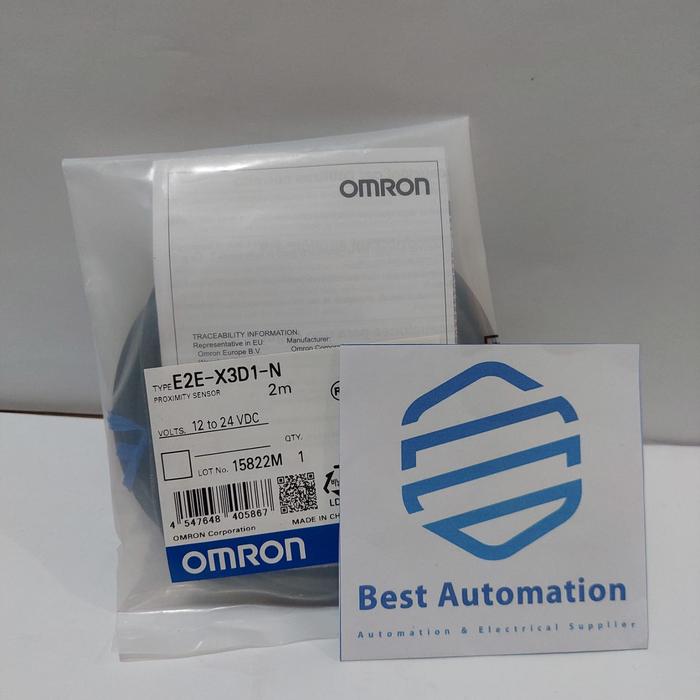 Jual E2E-X3D1-N 2m Proximity Sensor Omron - Kota Bekasi - Best Automation | Tokopedia
