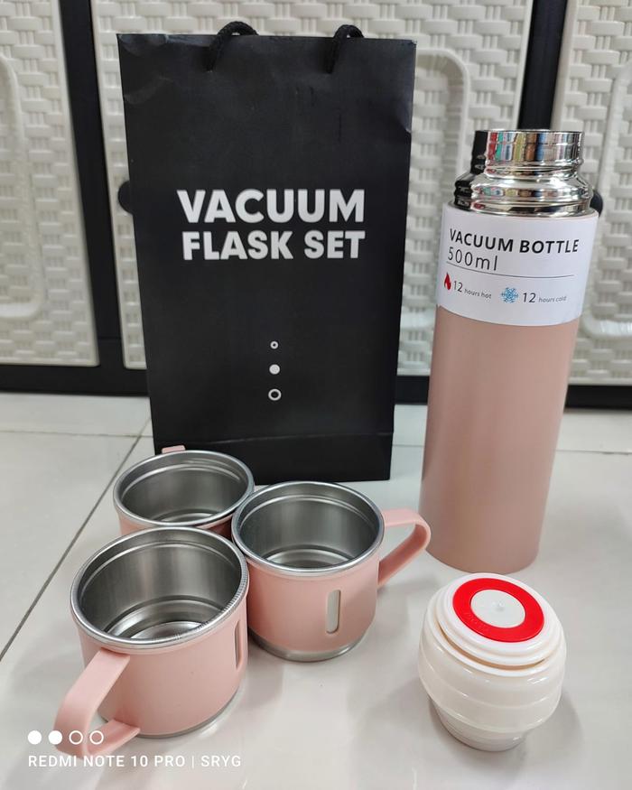 Jual Termos Sultan Vacuum Flask Set Kemasan Hampers Souvenir - Kota ...