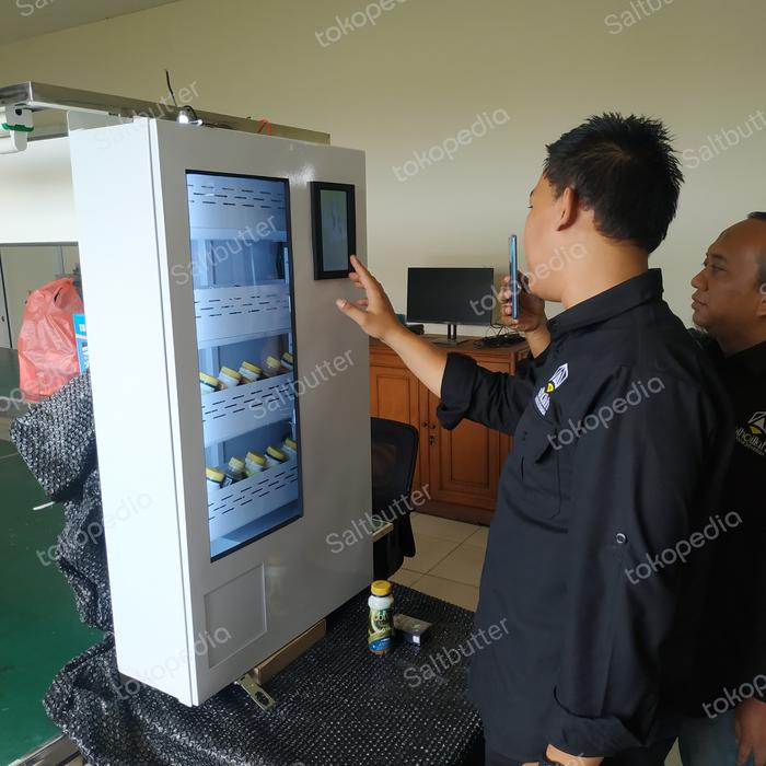 Jual Mini Vending Machine Portable sistem QRIS ( laundry, pet shop ...