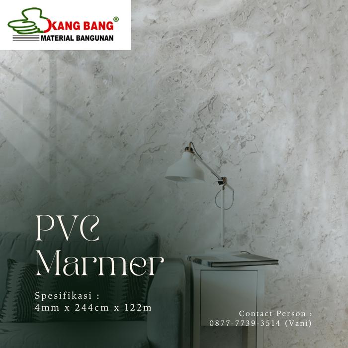 Jual WALLPANEL Wall Panel PVC LUXURY MARMER Tebal 4mm Hiasan Dinding ...