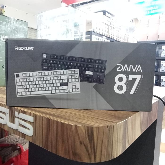Jual Keyboard Gaming REXUS DAIVA RX-D87 (Wireless ,Wired ,Bluetooth ...
