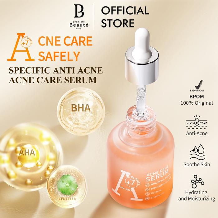 Promo Acne Care Serum Premiere Beaute Salicylic acid BHA AHA [Glow Series] - Kab. Tangerang ...
