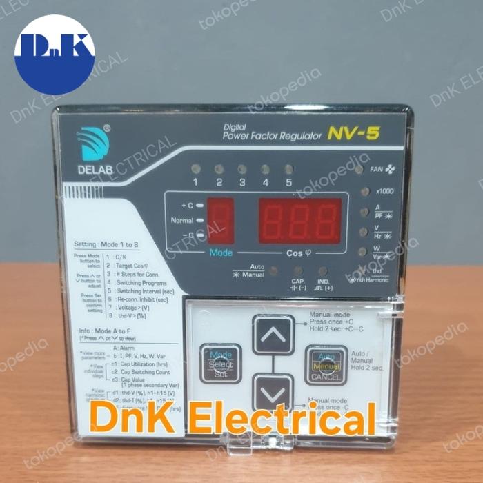 Jual Power Factor Regulator Merk Delab 5 Step - Jakarta Barat - DnK ...