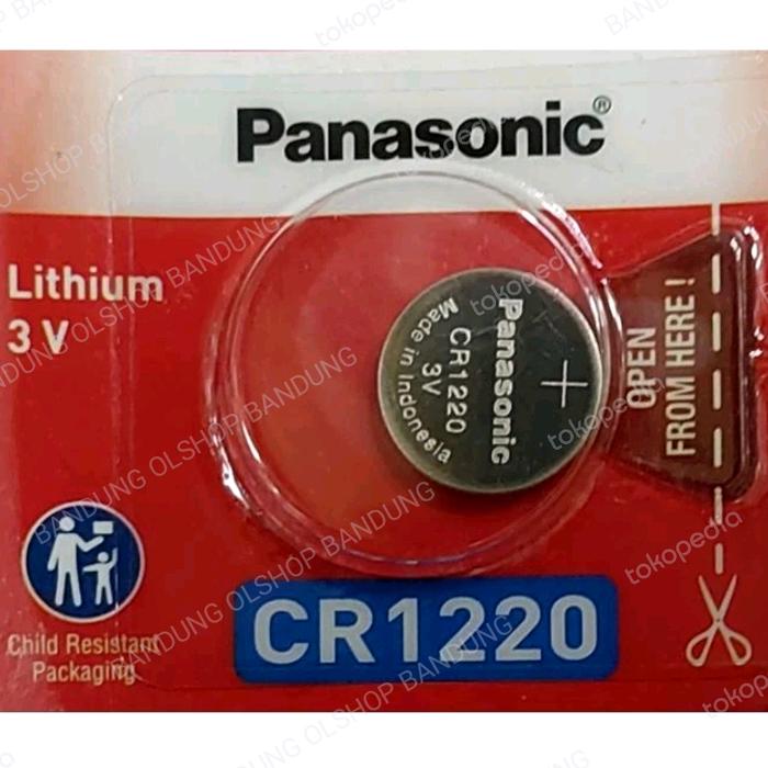 Jual PANASONIC CR1220 3V LITHIUM BATERAI BATRE LITHIUM 3V CR1220 PANASONIC - Kota Bandung ...