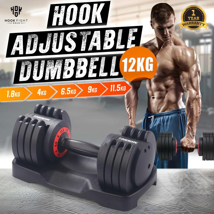 Jual Dumbbell Barble Angkat Beban Burbel Hook Adjustable Dumbell Set ...