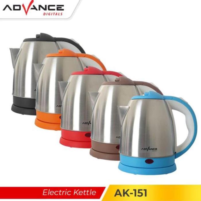 Jual Advance Teko Listrik/kettle Listrik Ak 151 Kapasitas 1,5 Liter Di ...