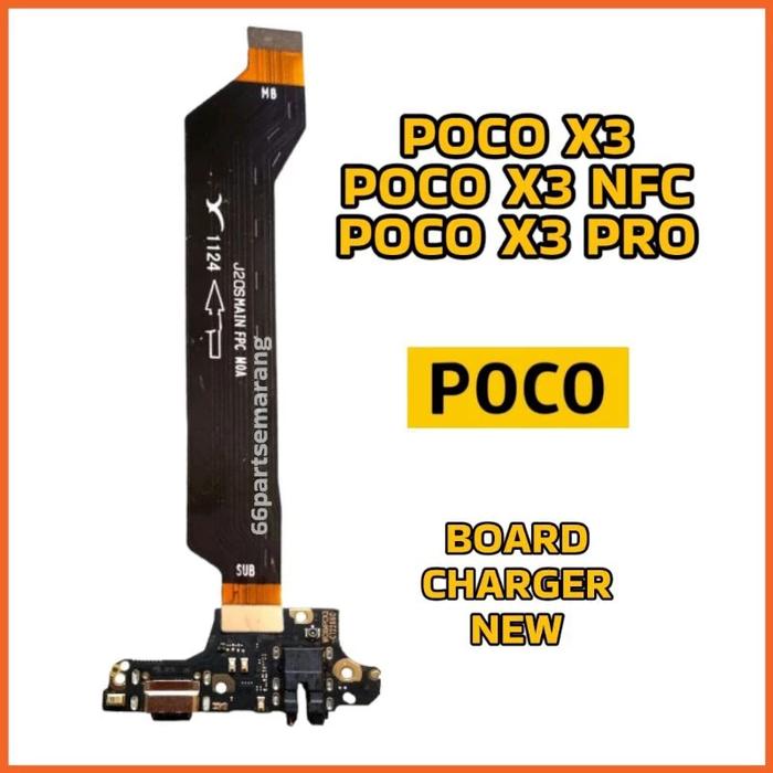 Jual Flexible Ui Board Charger Mainboard Xiaomi Poco X3/x3 Nfc/x3 Pro ...
