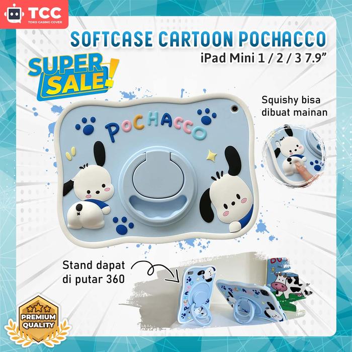 Jual Case Squishy iPad Mini 1 2 3 7.9 Stand Rotate Lucu Silikon Full ...