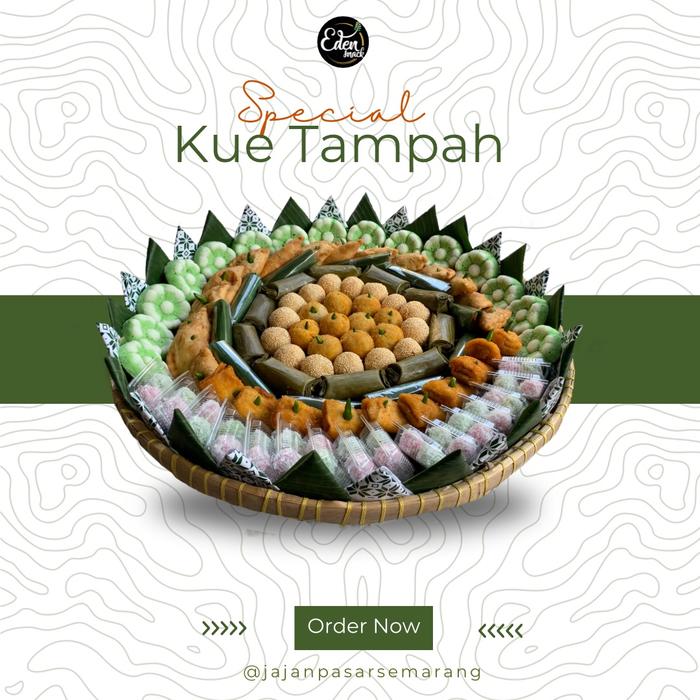 Jual Tampah jajan pasar 100pcs | Tampahan | Snack Box - Kota Semarang ...