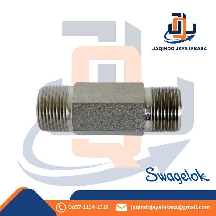 Jual Hex Long Nipple 3/4" MNPT x 3" Lg SS316 "Swagelok" SS-12-HLN-3.00 - Jakarta Pusat - Jaqindo ...