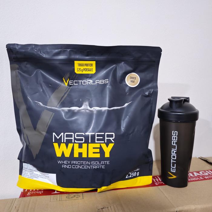 Jual Vectorlabs Master Whey 5lbs 2250 Gram masterwhey Whey Protein 5 ...