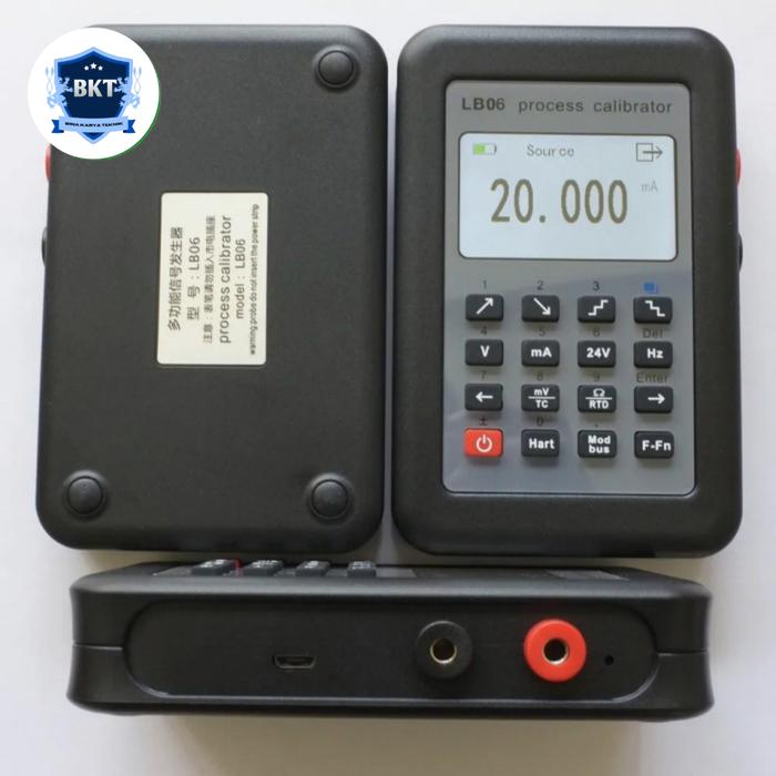 Jual Process Calibrator Hart Modbus LB06 Signal Generator Source ...