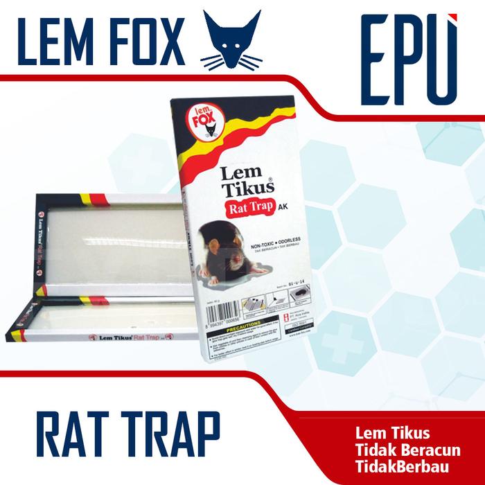 Promo Lem Fox Rat Trap Fox Lem Tikus Fox Perangkap Tikus Mouse Trap ...