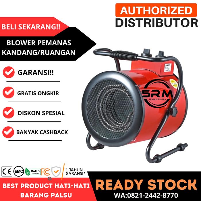 Jual Mesin Pemanas Ruangan Heater 9kw 380v Blower Pemanas Kandang ...