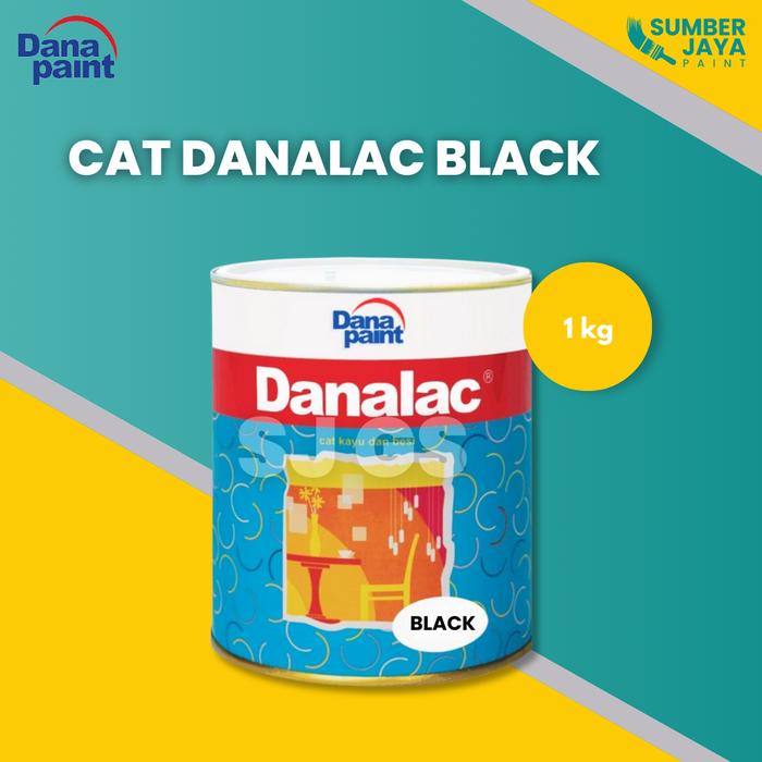 Jual Cat Danalac Black 1 Kg - Jakarta Pusat - sumberjayapaintGs | Tokopedia