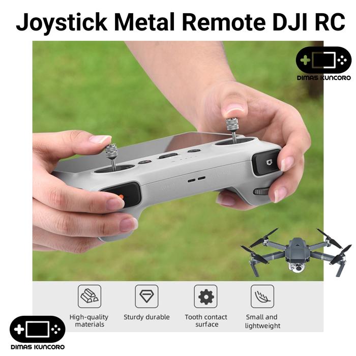 Jual Joystick Metal Remote Dji Rc Analog Joystik 1 2 Air 3 2s ...