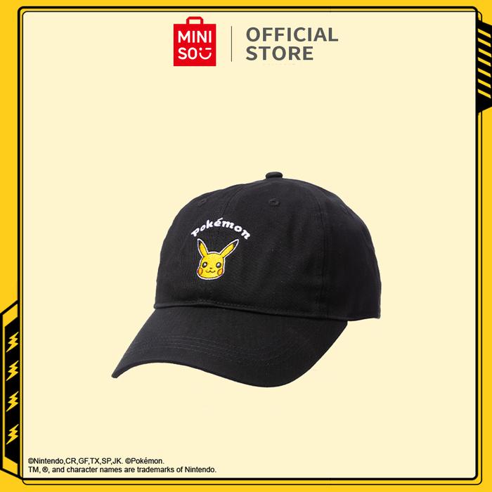 Jual MINISO x Pokémon Topi Baseball Cap Hat Fashion Dengan Bordir ...