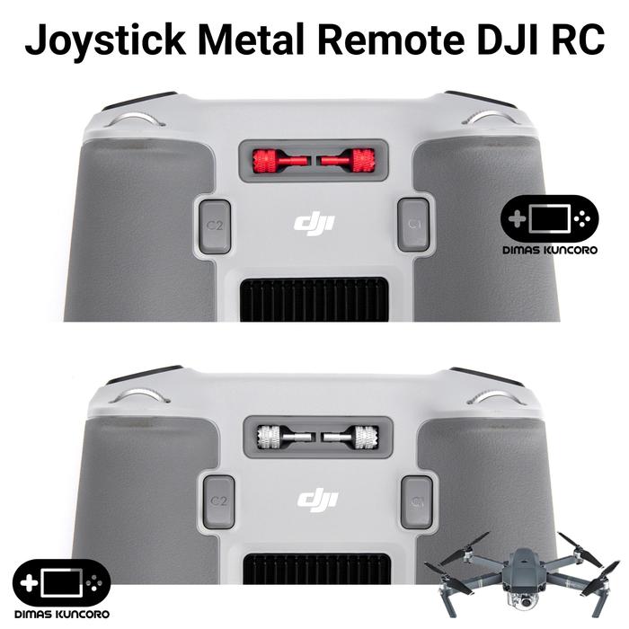 Jual Joystick Metal Remote Dji Rc Analog Joystik 1 2 Air 3 2s ...