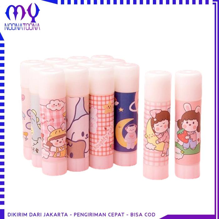 Promo Lem Perekat Kertas Glue Stick Lem Stik Padat Alat Tulis Sekolah ...