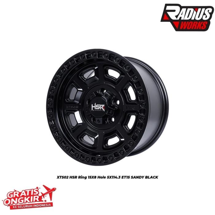 Promo Velg Semi Offroad HSR XTS02 R15 Buat Ertiga Innova XL7 Hilux ...