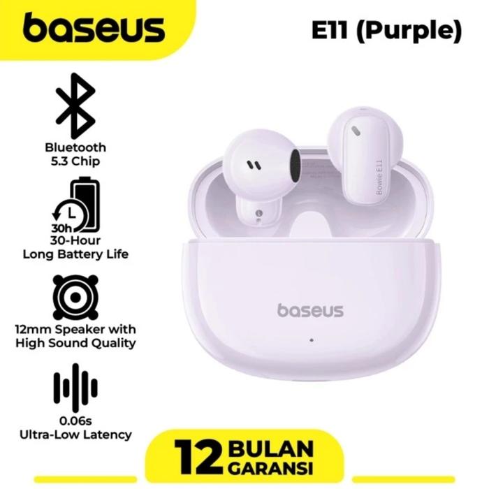 Jual Baseus Bowie E11 TWS True Wireless Earbuds Headset Bluetooth HiFi ...