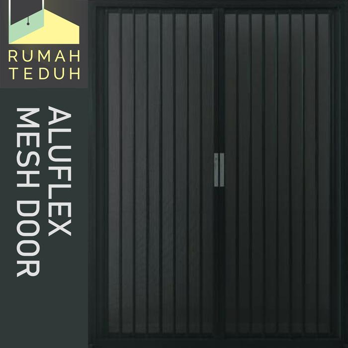 Promo AluFlex Mesh Door Pintu Alumunium Anti Nyamuk - Satu Arah - Kota ...