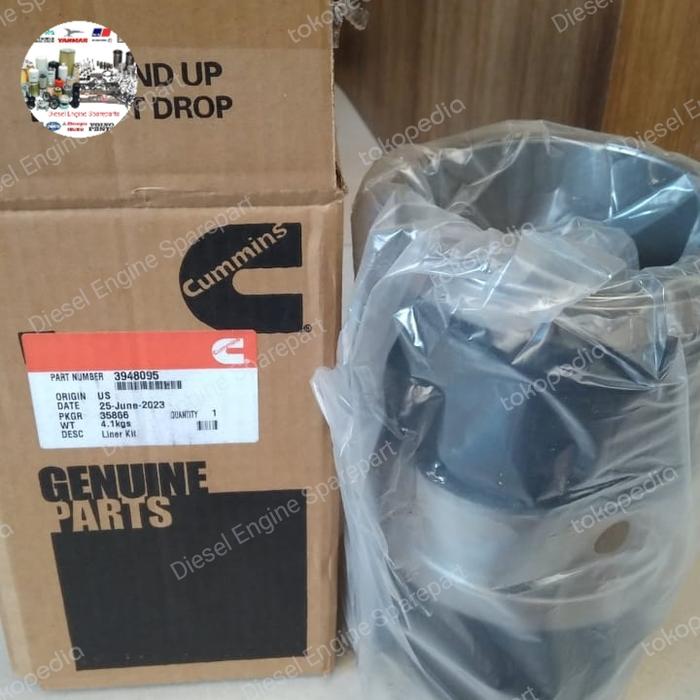 Jual Liner cummins 6cta8.3 pn 3800328/3948095/5404408 - Jakarta Pusat ...