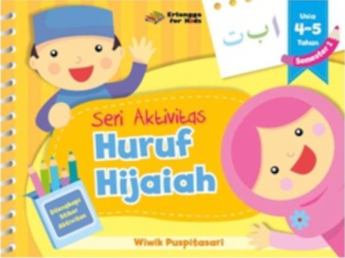 Jual Erlangga Buku PAUD / TK SERI AKTIVITAS HURUF HIJAIYAH Usia 4 - 5 ...