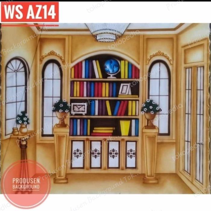 Jual Terbaru Background Foto Wisuda Rak Buku - WS AZ14 - Kab. Banyumas ...