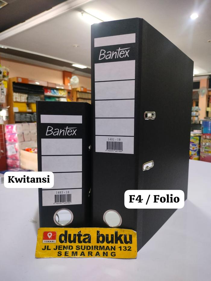 Jual Odner/Ordner Bantex Kwitansi Hitam A5 Bantex Magazine /Box File ...
