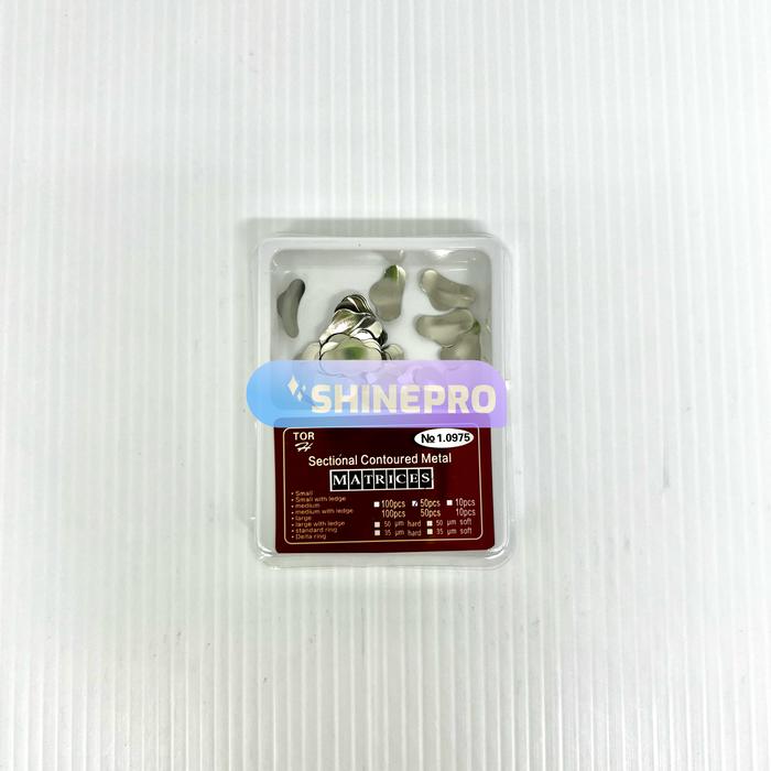 Jual Sectional Matrix Contoured Dental Matriks Gigi Metal Refill isi ...
