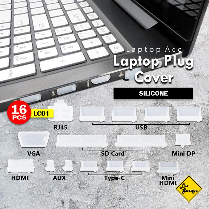 Jual Dust Plug Plugs Penutup Lubang Port Laptop Type C USB A HDMI Anti ...