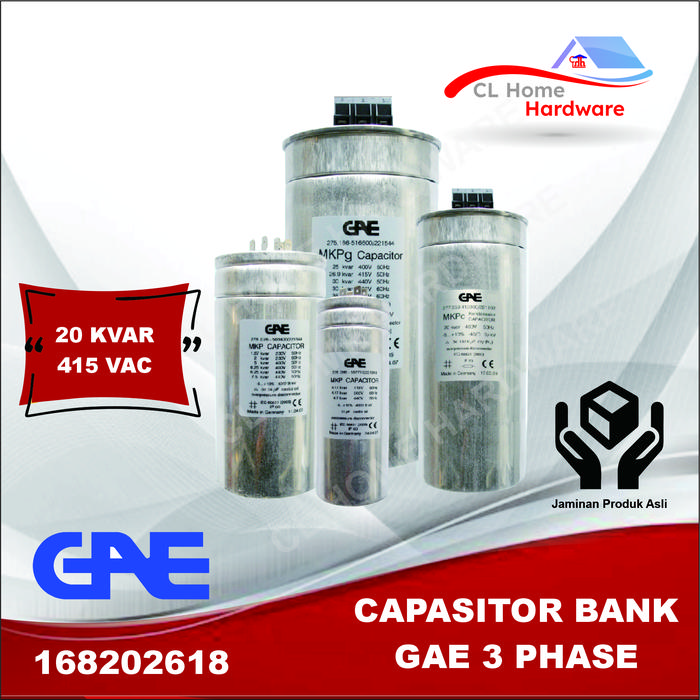 Promo KAPASITOR BANK GAE 20 KVAR 20KVAR 415V 3 PHASE 168202618 - Jakarta Barat - CL Home ...
