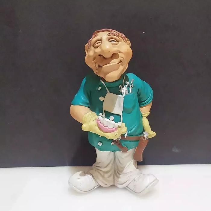 Jual dokter gigi figure doctor statue vintage countertop - Jakarta ...