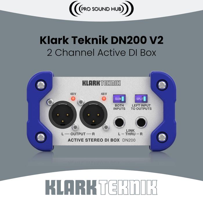 Jual Klark Teknik Dn200 Dn-200 Active Stereo Di Box Direct Aktif 2 ...