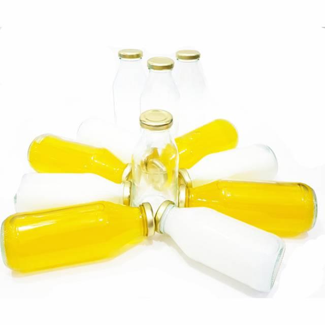 Jual Botol kaca juice/ syrup /susu /minuman /Bumbu dapur kaca BARU ...