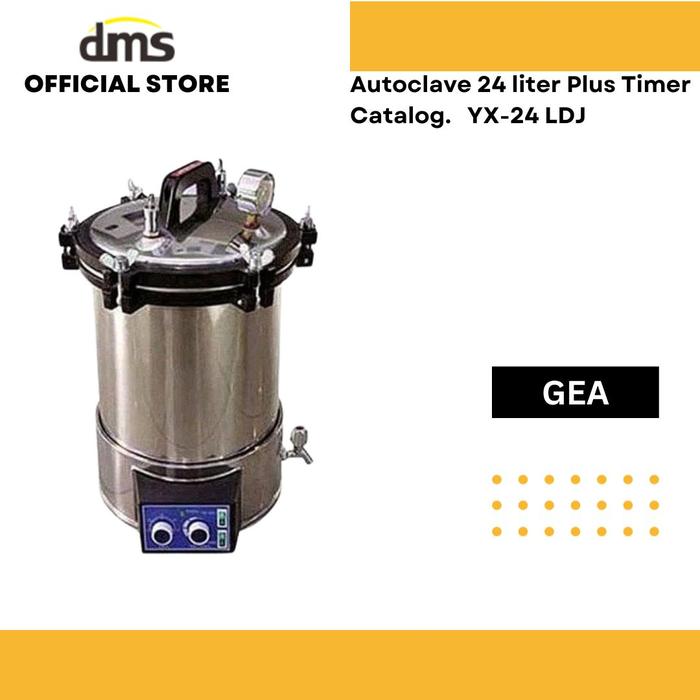 Jual Autoclave 24 liter plus timer GEA - Kab. Sidoarjo - DMS Laboratory ...