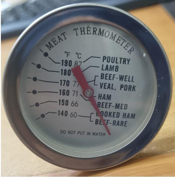 Jual termometer tusuk kematangan daging,meat thermometer stick analog ...