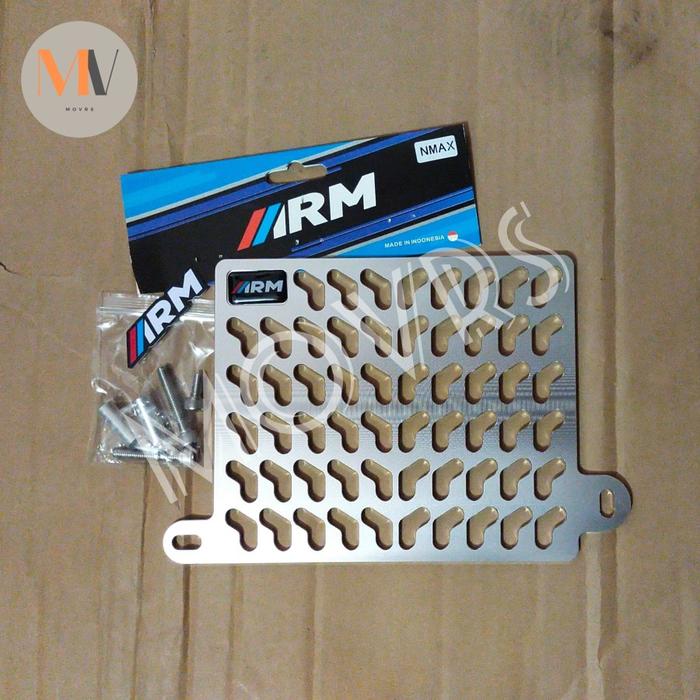 Jual Cover tutup radiator Yamaha Nmax Aerox Lexi Old New aluminium CNC ...