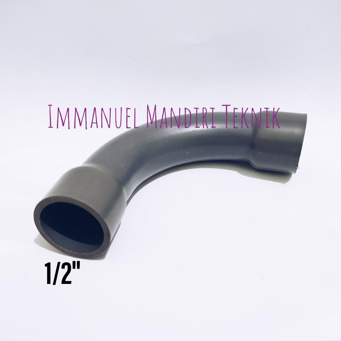 Jual Long elbow 1/2 pvc 90° / Boch pvc 1/2 / Elbow knee 1/2 inch pvc ...