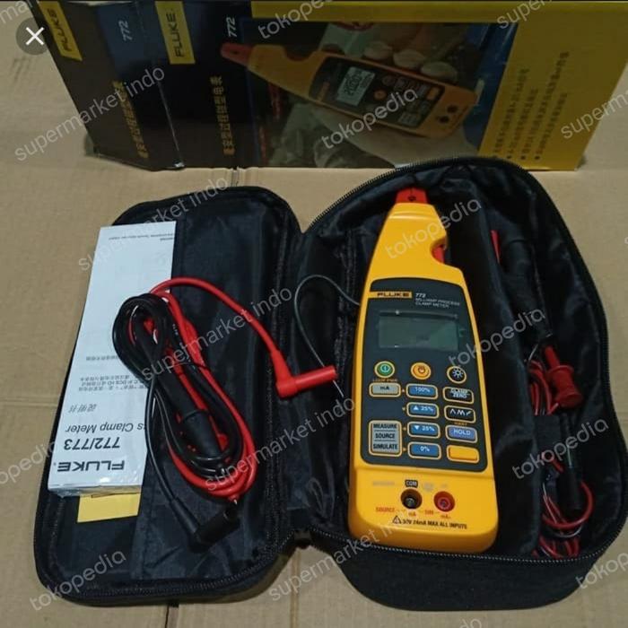 Jual Fluke 772 milliamp process clamp meter tang ampere mili amp asli ...