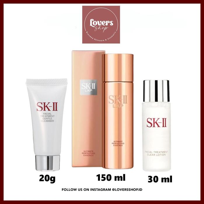 Jual SK-II/SK2/SKII/SK II LXP ESSENCE ULTIMATE 150 ML + CLEANSER + TONER - Jakarta Utara - SKII ...